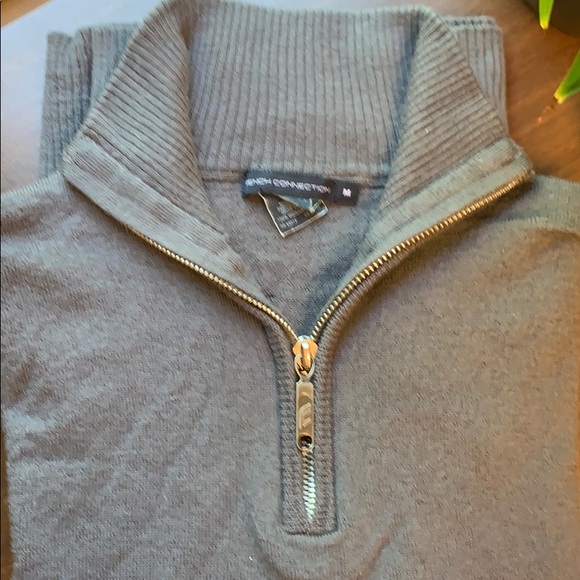 French Connection | Sweaters | Mens French Connection 4 Zip Grey ...